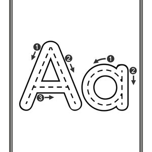 Alphabet Tracing Worksheets - Fun and Educational Handwriting Practice ...