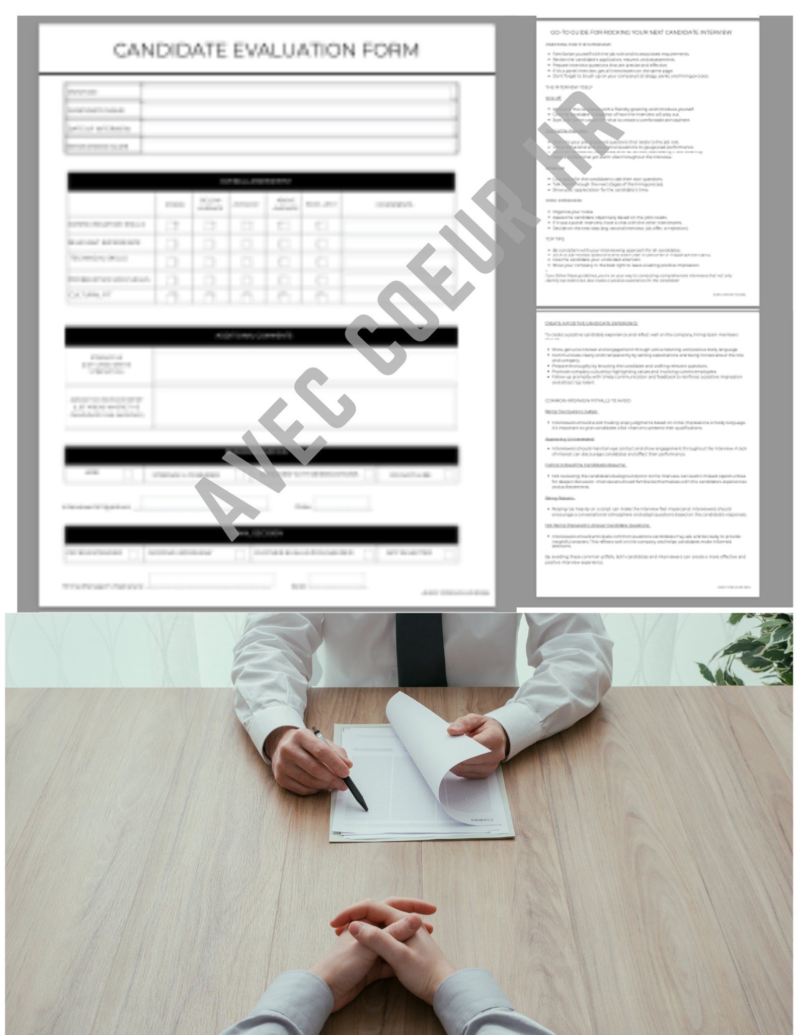 Candidate Evaluation Form and Best Practices - Etsy