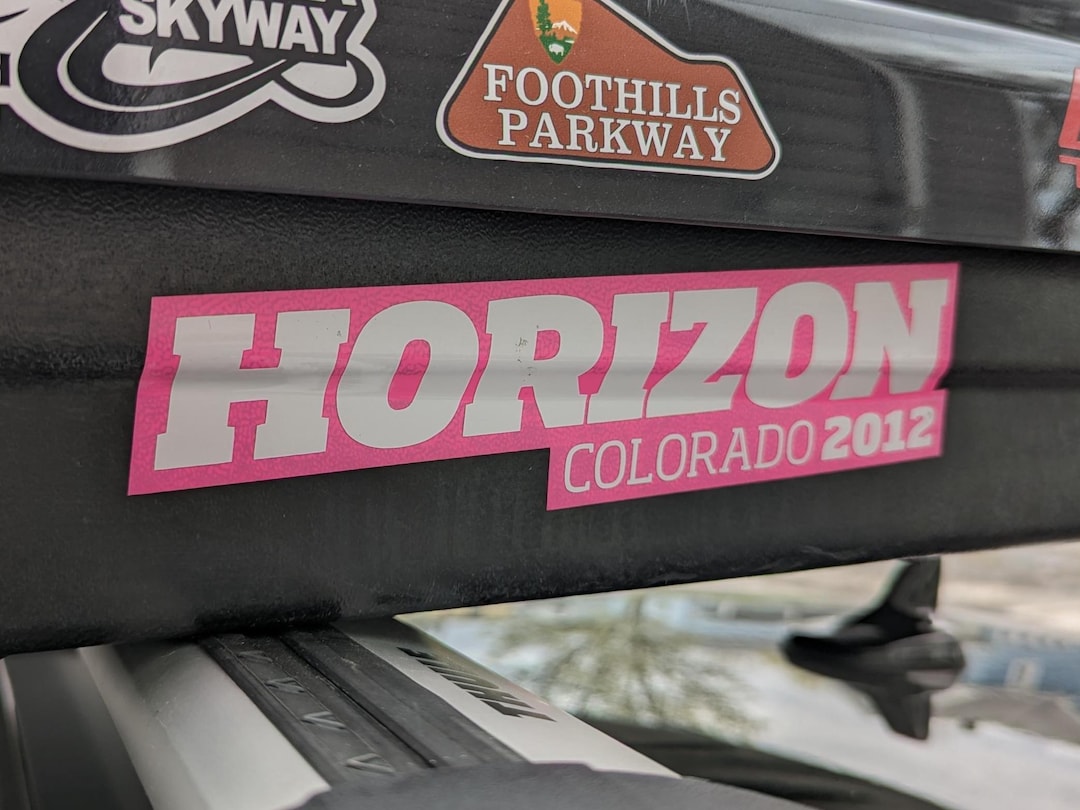 Horizon Colorado 2012 Vinyl Decal - Etsy