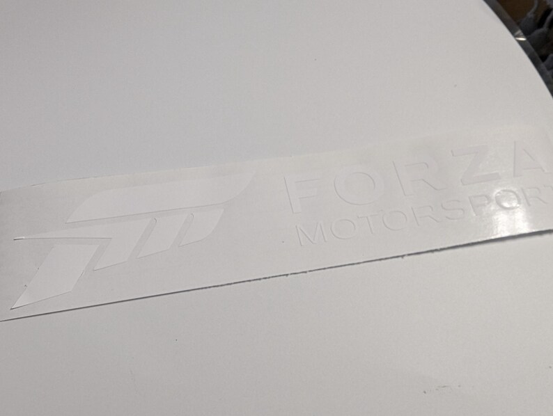 Forza Motorsport Vinyl Decal - Etsy