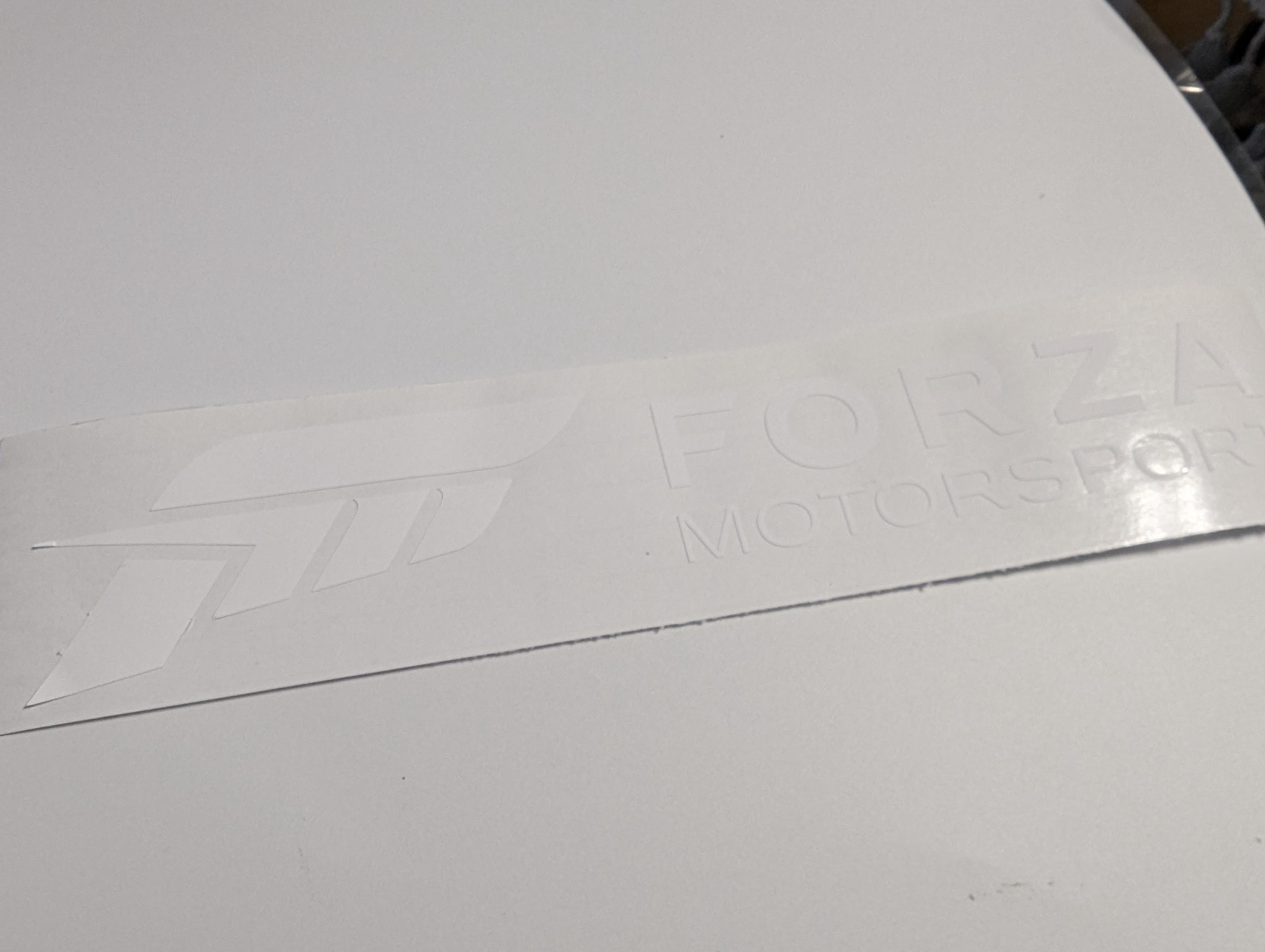 Forza Motorsport Vinyl Decal - Etsy