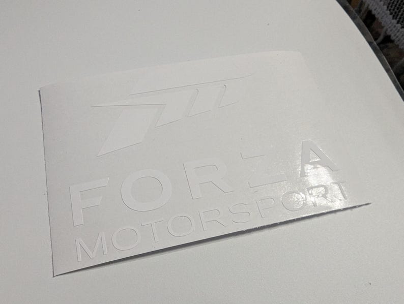Forza Motorsport Vinyl Decal - Etsy