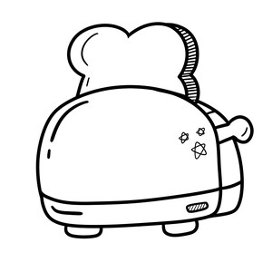 Bold & Easy Food Coloring Book for Kids | Fun Digital Activity Simple ...