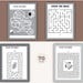 70 Mazes for Kids | Fun Printable Activity Book | Digital Maze Puzzle ...