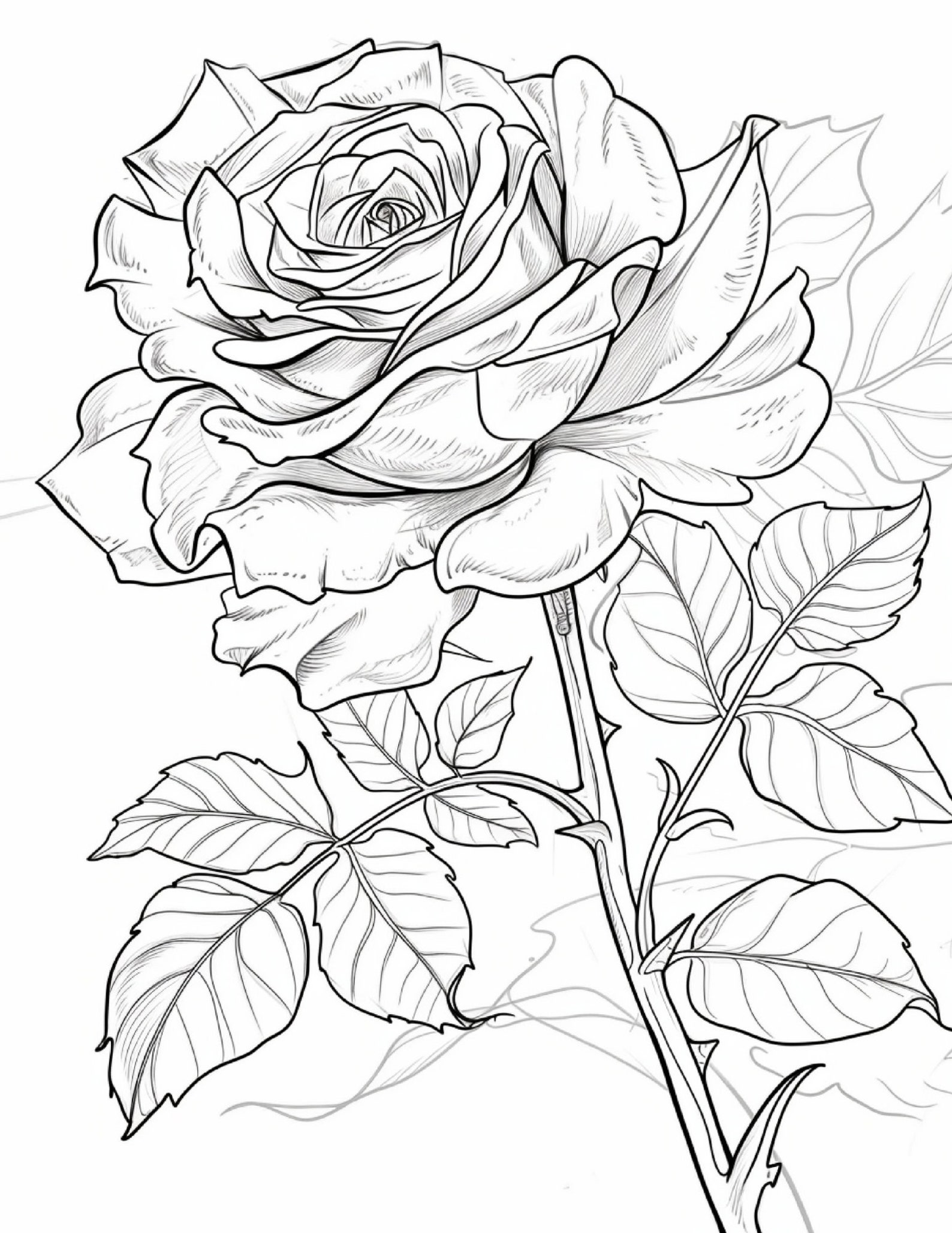 Printable Adult Flower Coloring Book | Stress Relief/relaxation ...