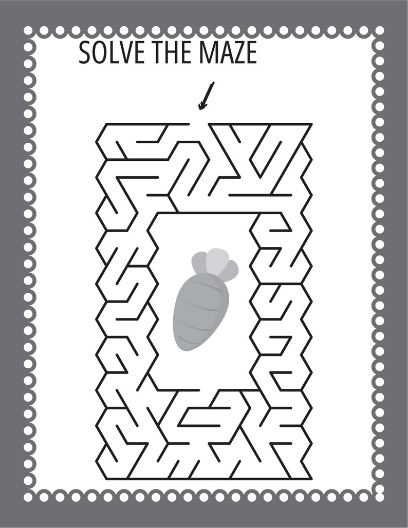 70 Mazes for Kids | Fun Printable Activity Book | Digital Maze Puzzle ...