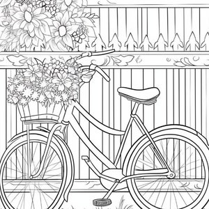 Printable Adult Flower Coloring Book:relaxation Art Therapy Pages ...