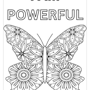 Mindful Butterfly Coloring Book for Adults- Stress Relief, Relaxation ...