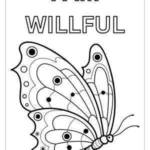 Mindful Butterfly Coloring Book for Adults Stress Relief, Relaxation ...