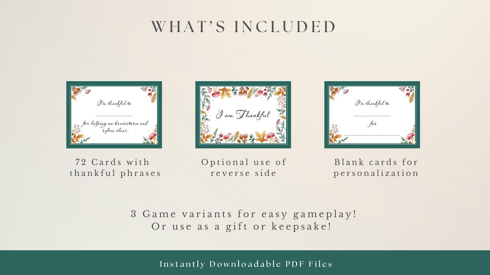 Team Building Gratitude Game | Appreciation Cards for Office Events ...