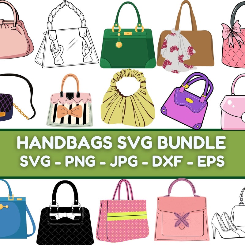Paper Purse Svg - Etsy