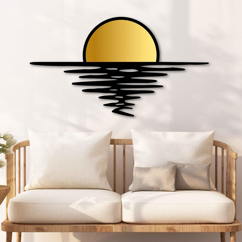 Large Metal Sun Wall Art - Etsy