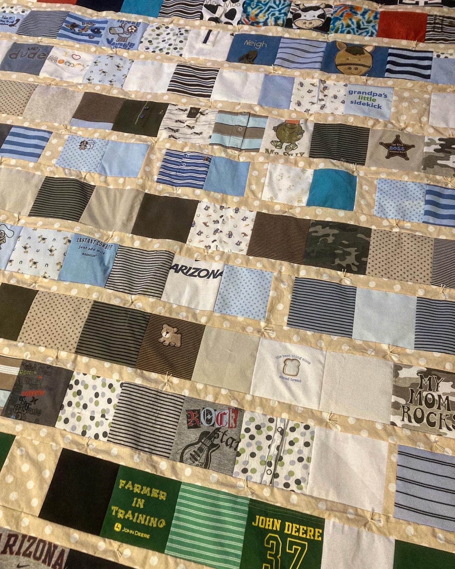 Memory Quilt/t-shirt Quilt - Etsy
