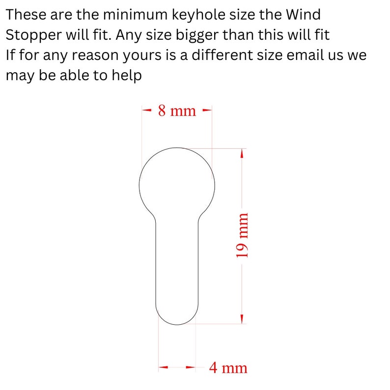 Draughty Keyhole - Gold Coloured Wind Stopper for Traditional Door ...