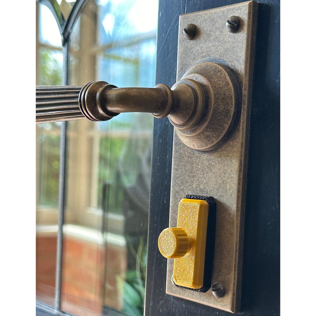 Draughty Keyhole - 1 X Gold Coloured Wind Stopper Thumbturn Screw ...