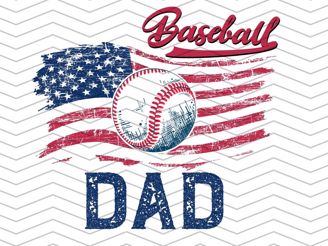 Baseball Dad Png, Gift for Dad, Sport Dad Png, Father's Day Png, Design ...
