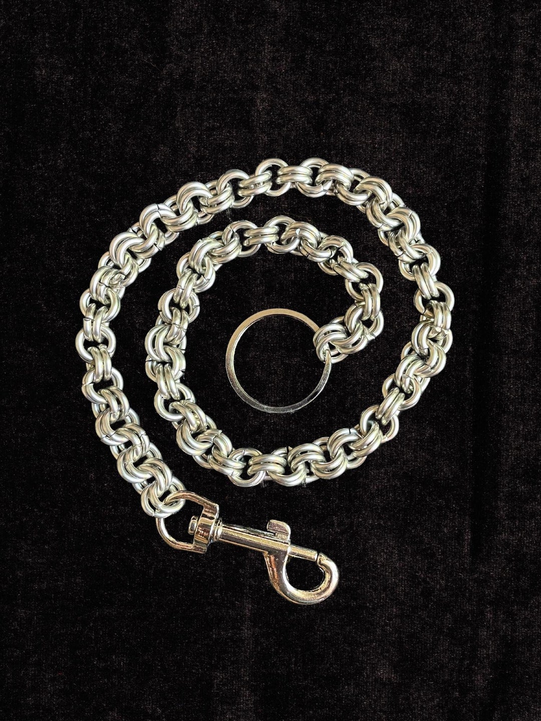 CTESIPHON Stainless Steel Chainmail Wallet Chain 2 X 2 SMALL - Etsy
