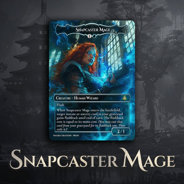 Snapcaster Mage Mtg Proxy - Etsy