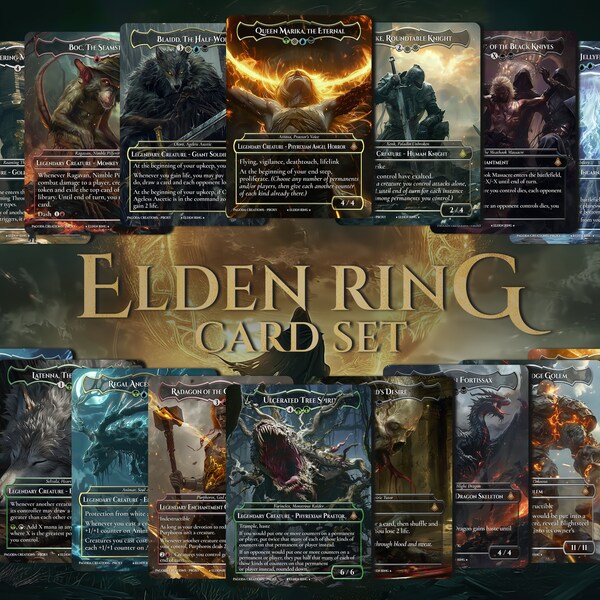 Mtg Elden Ring Proxy Deck - Etsy