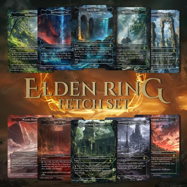 Mtg Elden Ring - Etsy
