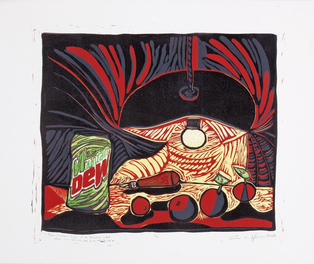 Pablo Picasso: Father of the Reduction Method..” Reduction Relief Print ...