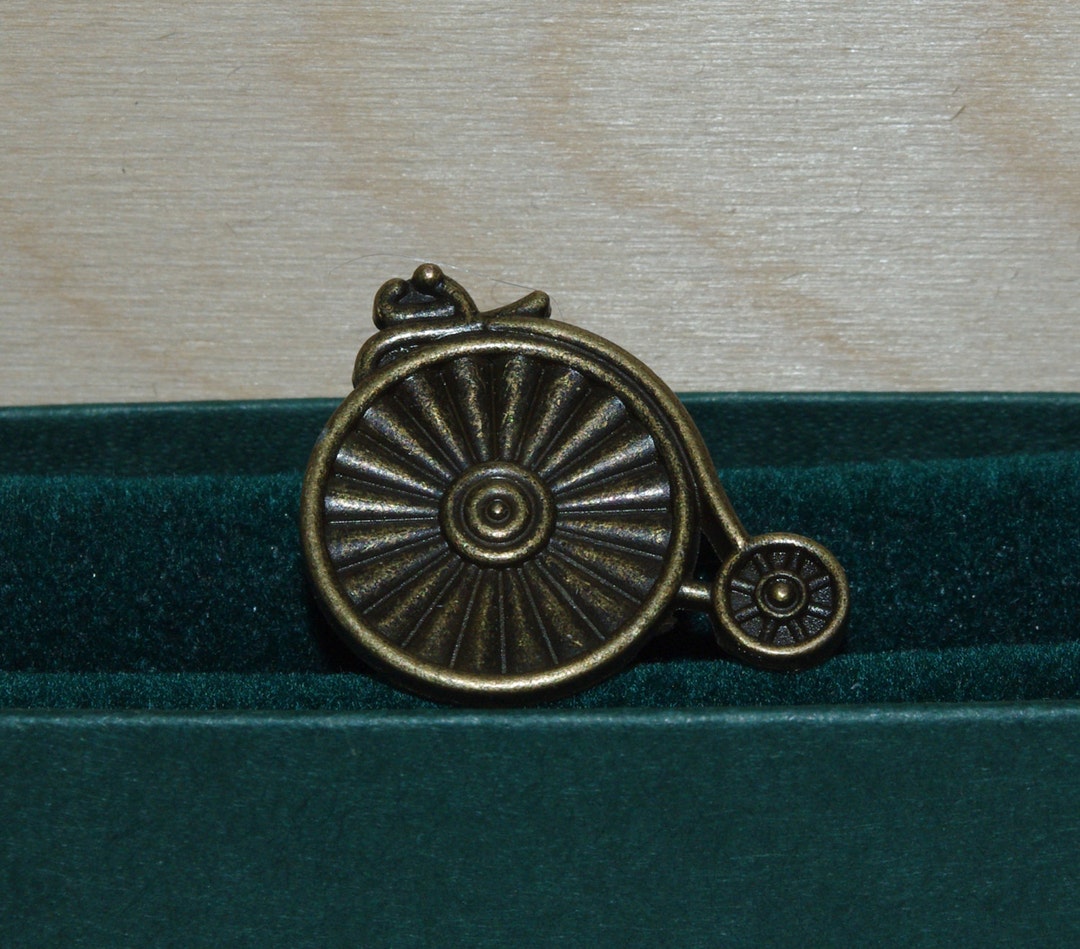 Tie Tac Old Time Big Wheel Bicycle - Etsy