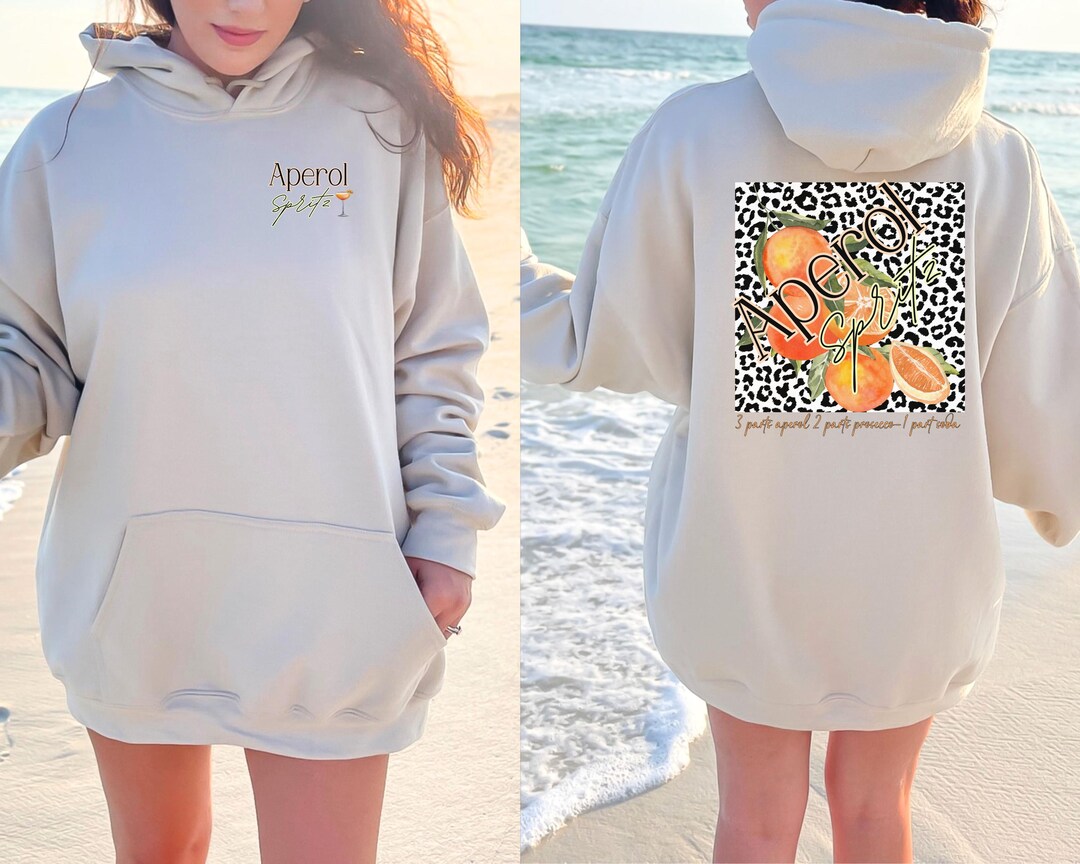 Aperol Spritz Unisex Hoodie, Cozy Summer Sweatshirt, Perfect for ...