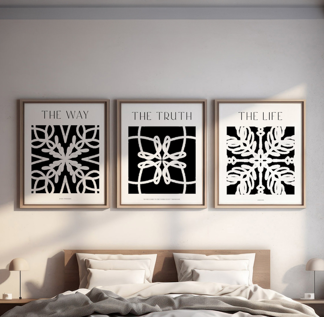 Faith Wall Art, Bible Posters, Scripture, Boho, Minimalistic, God Art ...