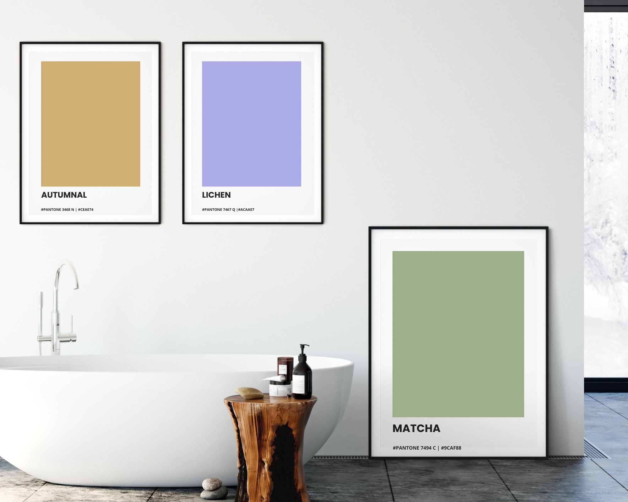 Matcha Green Pantone Green Pantone Green Poster Green Wall Art Matcha ...