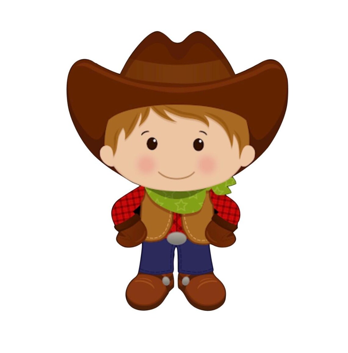 Cowboy Kids Instant Download - Etsy