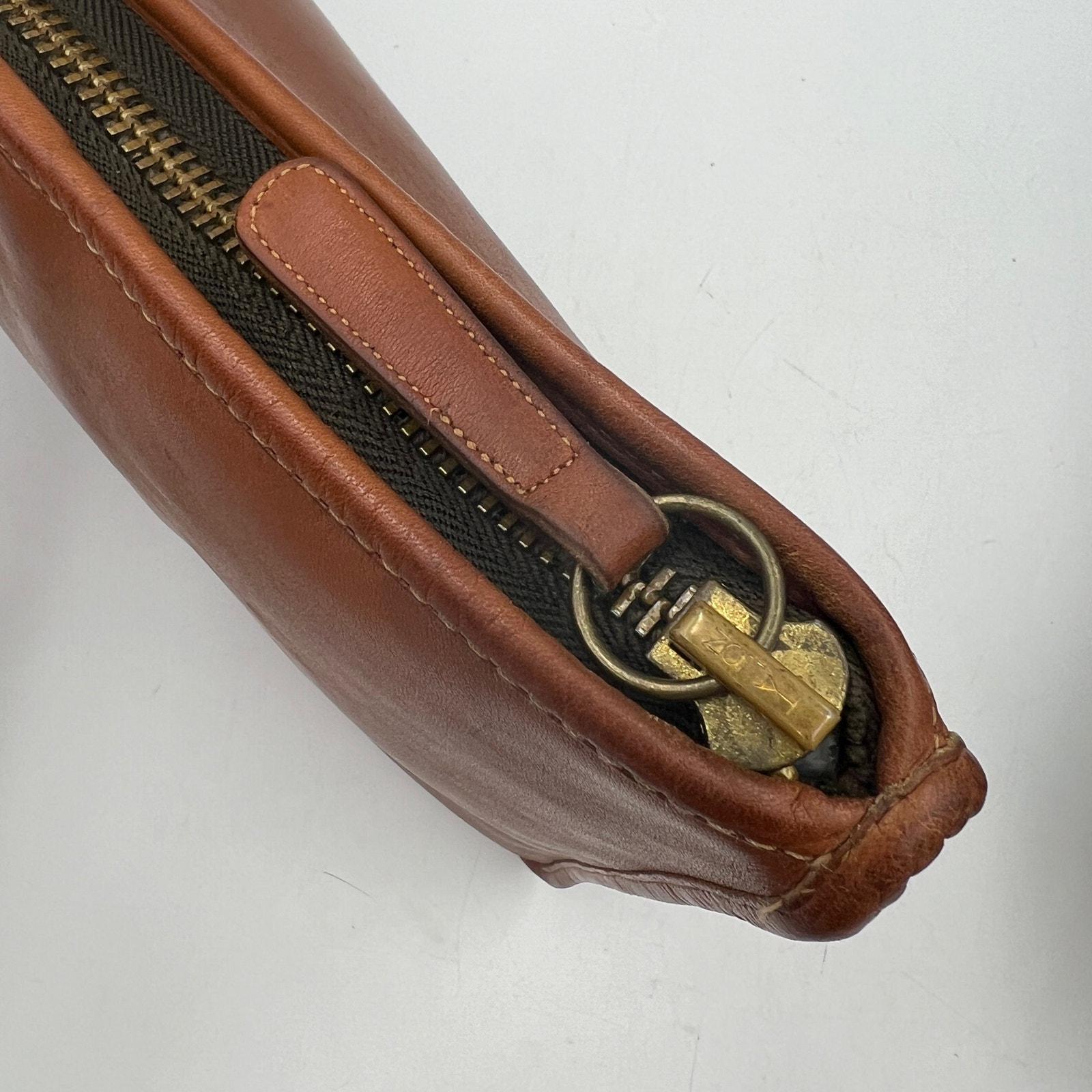 Coach Portfolio Vintage Leather Document Holder 8629 British Tan Unisex ...