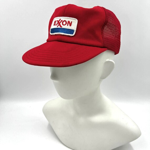 vintage unilog exxon hat - Gem