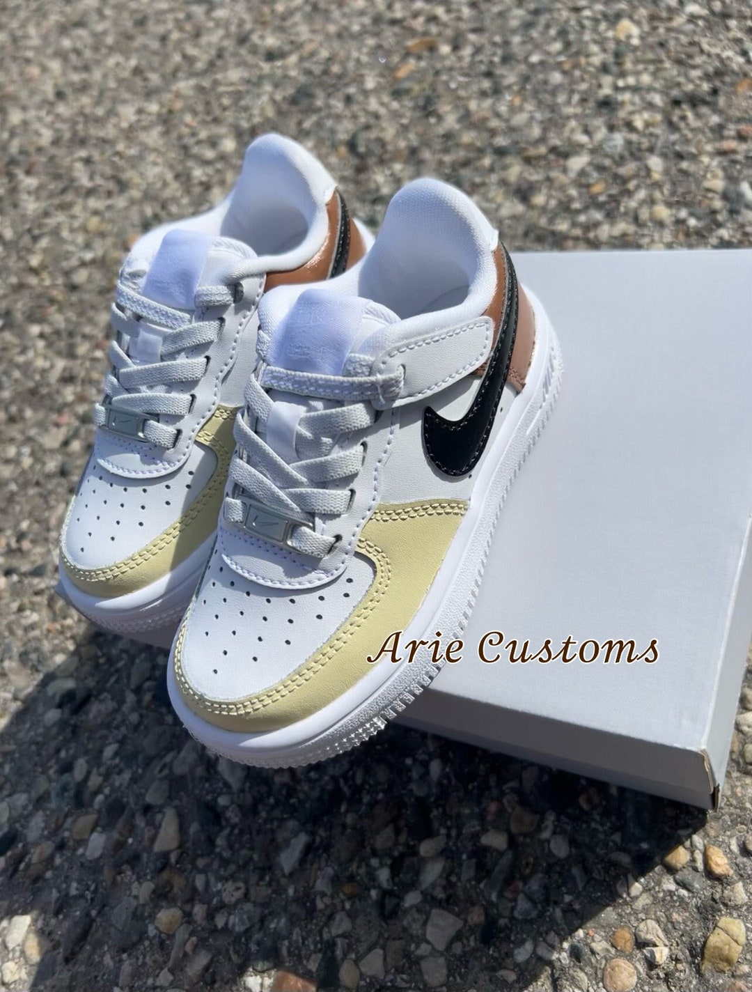 Custom Neutral Kids Af1s - Etsy