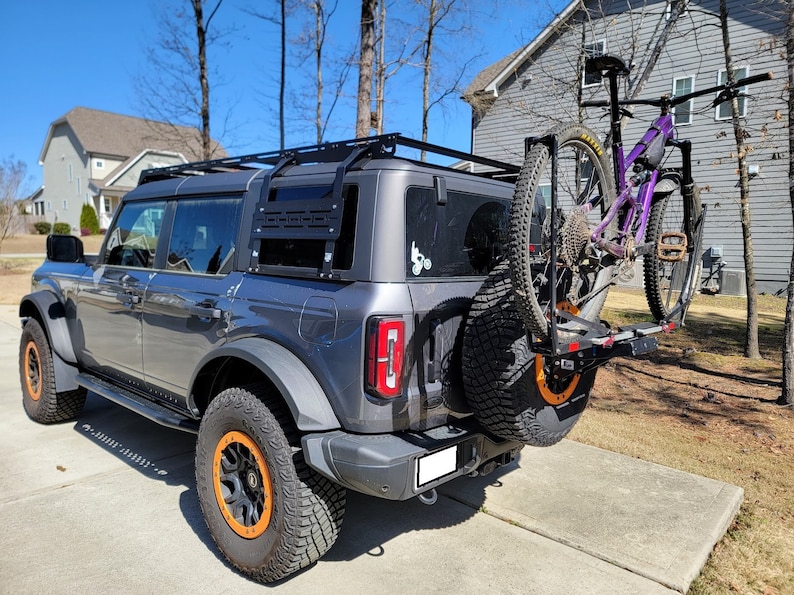 Ford Bronco- 1up Bike Rack Spare Tire Adapter Kit. - Etsy