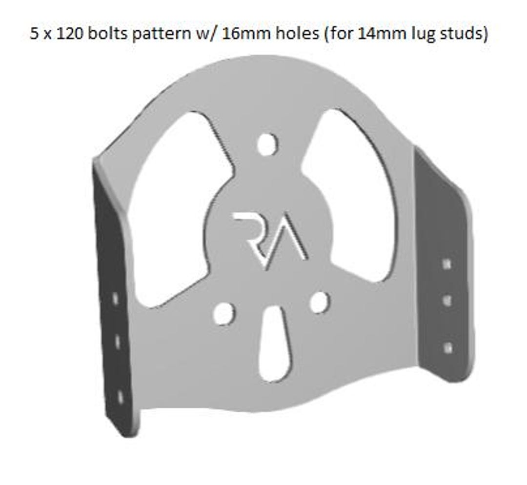 Land Rover Defender 1up Bike Rack Spare Tire Adapter - Etsy