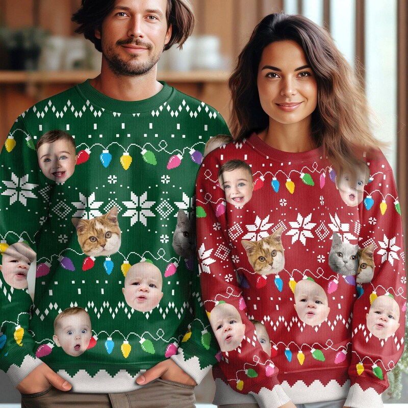 Family Christmas Sweater - Etsy