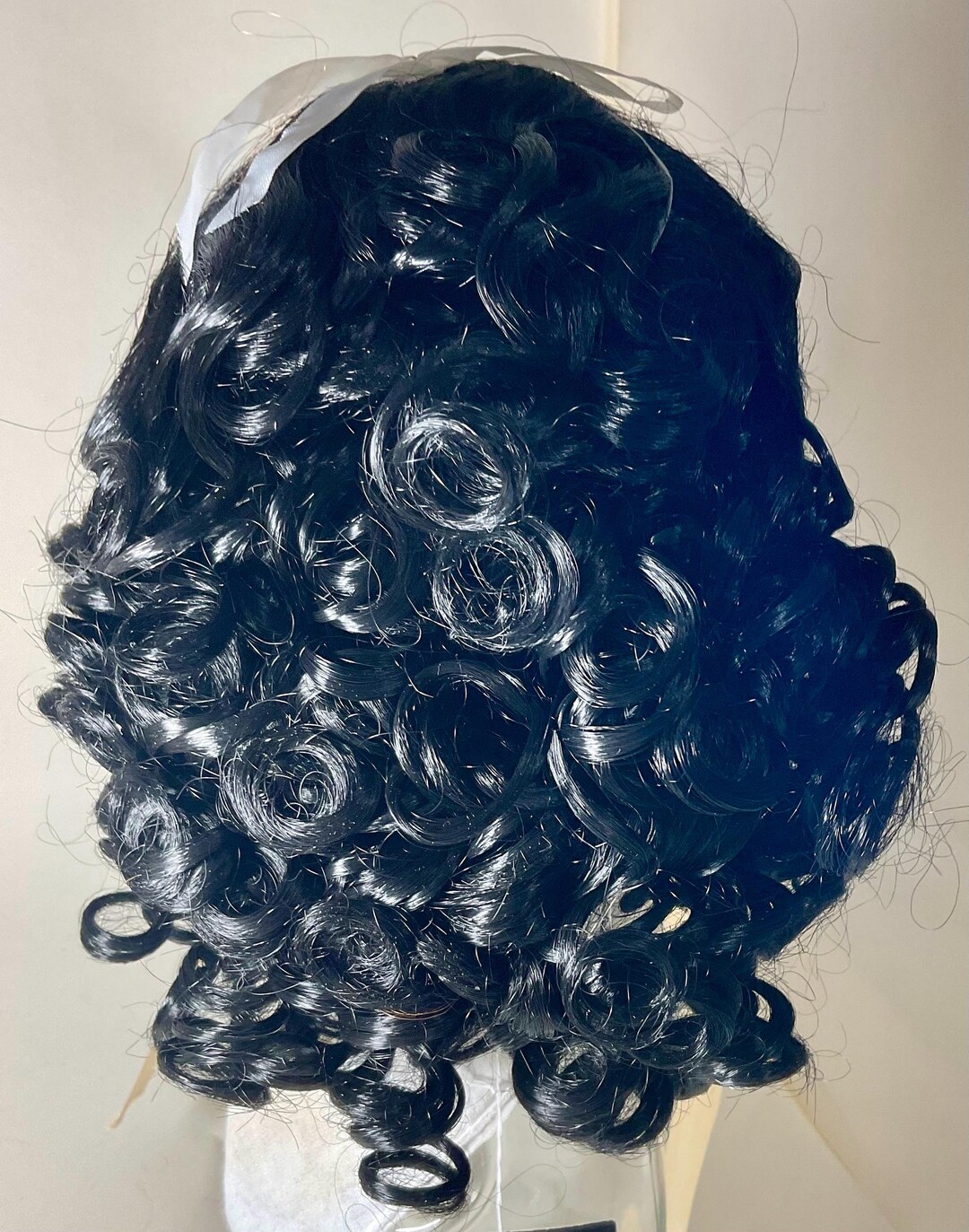 Dollspart Product 01032 Elsie Black Doll Wig Hair Size 15" - Etsy