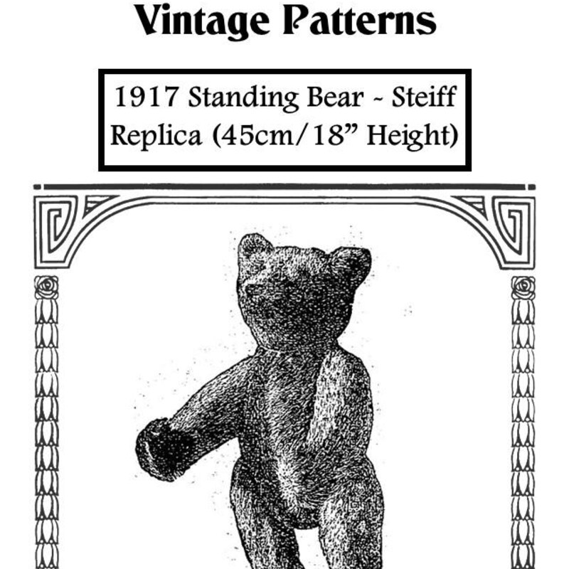 Bear Pattern - Etsy
