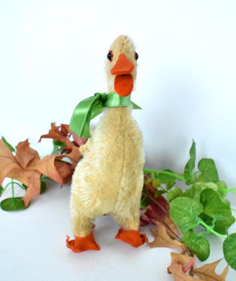 1932 Standing Duck Plush Toy Steiff Replica Sewing Pattern — Complete ...