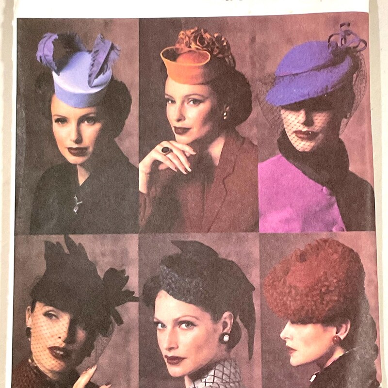 Vogue Hat Pattern - Etsy