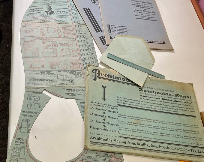 1920s Archimedes Pattern System 154 Patterns - Etsy