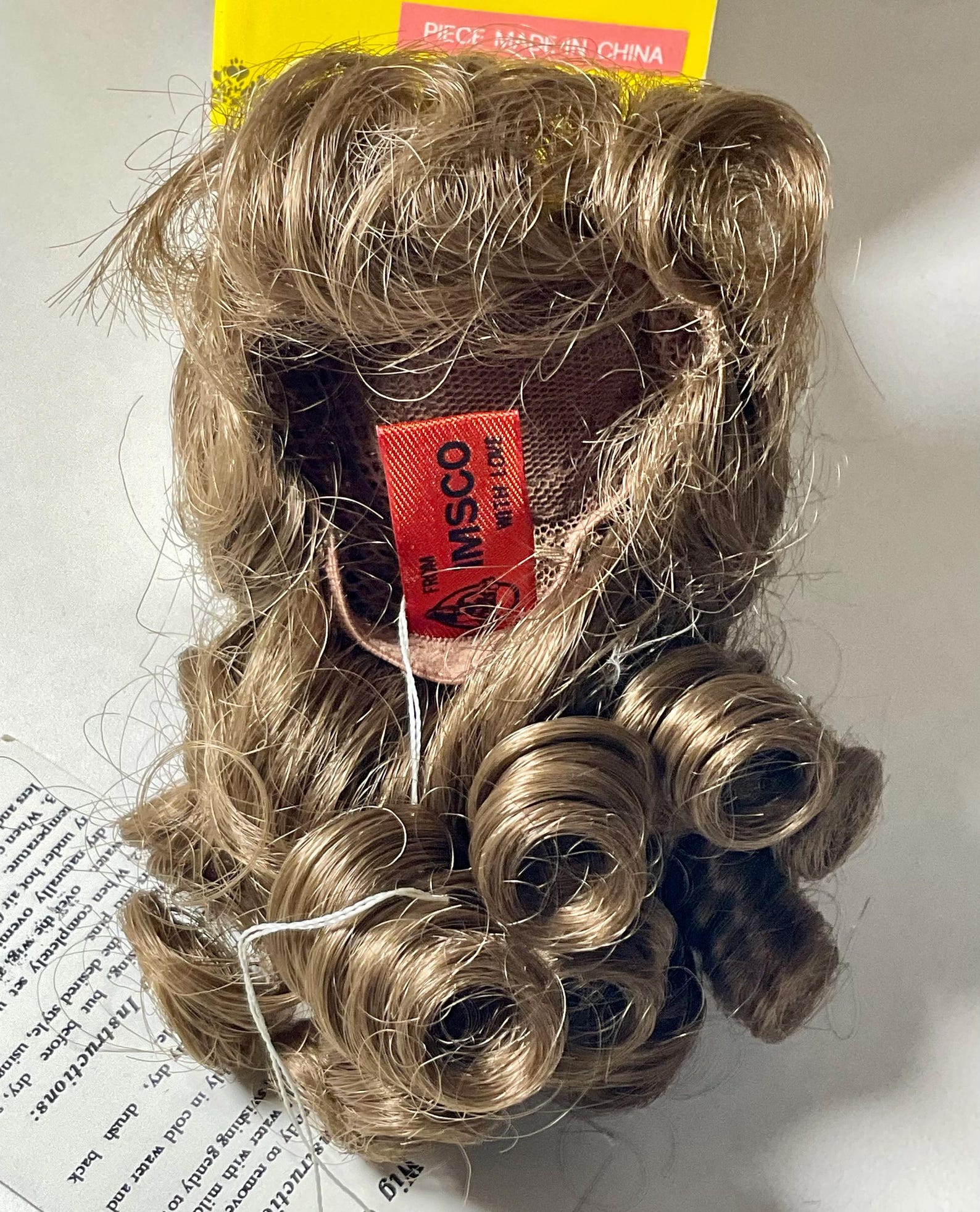 Monique Collection Laura 864072 Light Brown Doll Wig Size 7-8 - Etsy