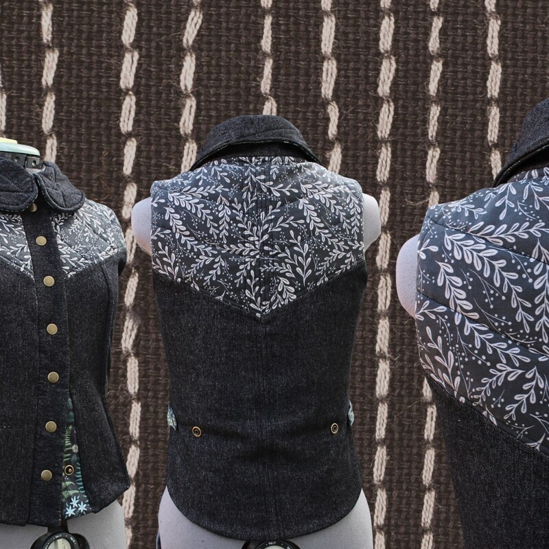 Custom Denim Vest - Etsy