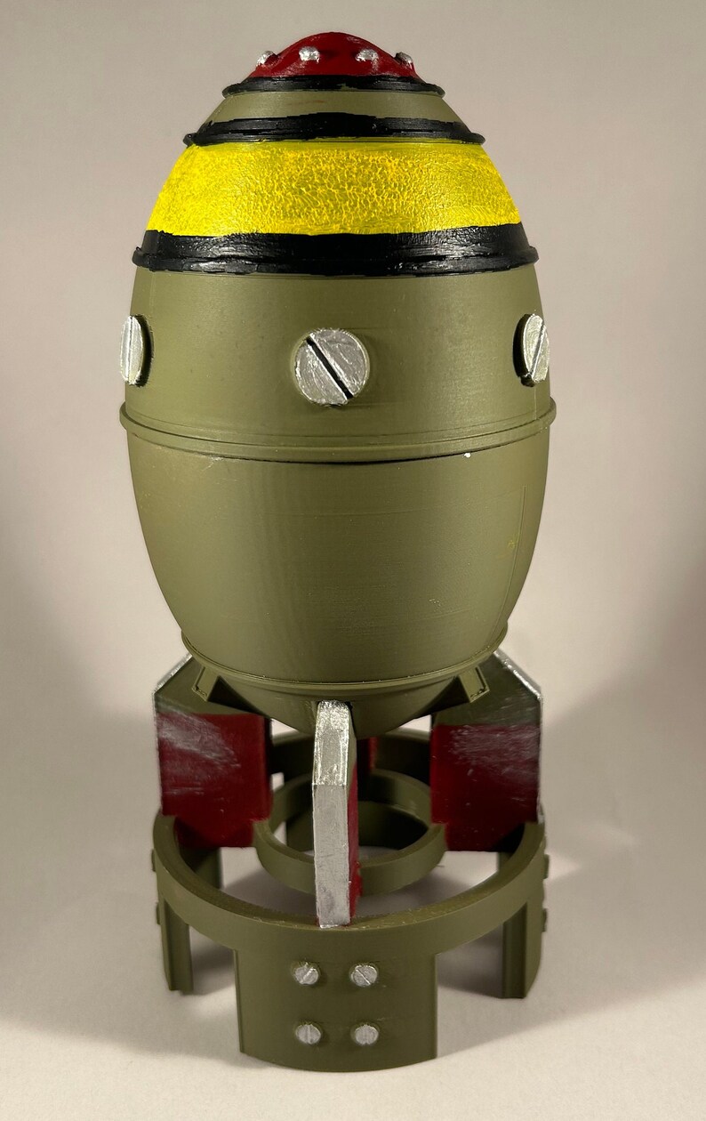 Fallout-inspired Mini Nuke Container Hand-painted Cosplay Replica Item ...
