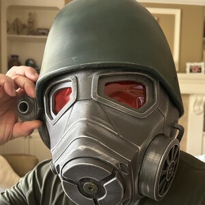 HUGE FALLOUT NCR Ranger Helmet 3D Printed Wearable Cosplay or Halloween ...
