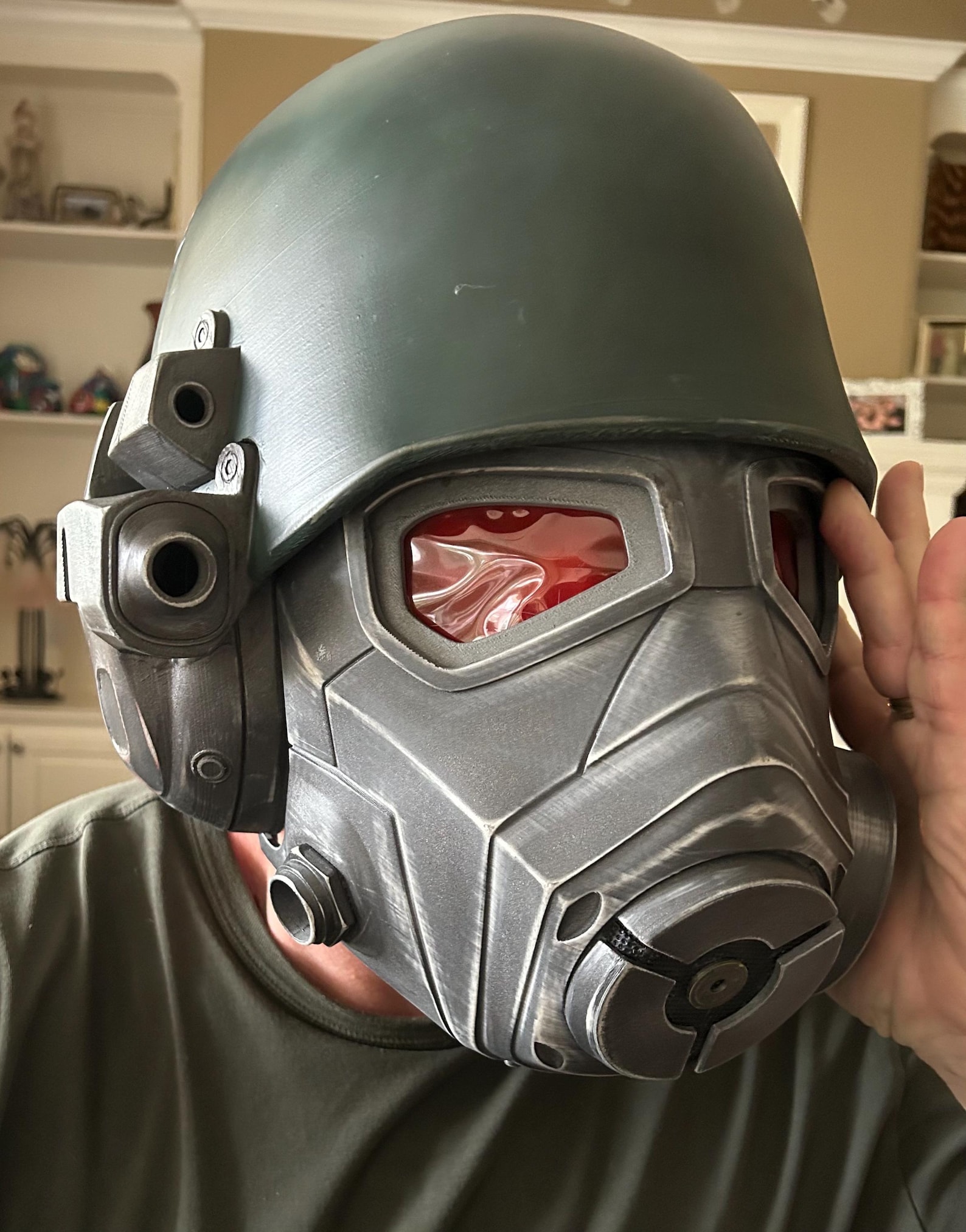 HUGE FALLOUT NCR Ranger Helmet 3D Printed Wearable Cosplay or Halloween ...