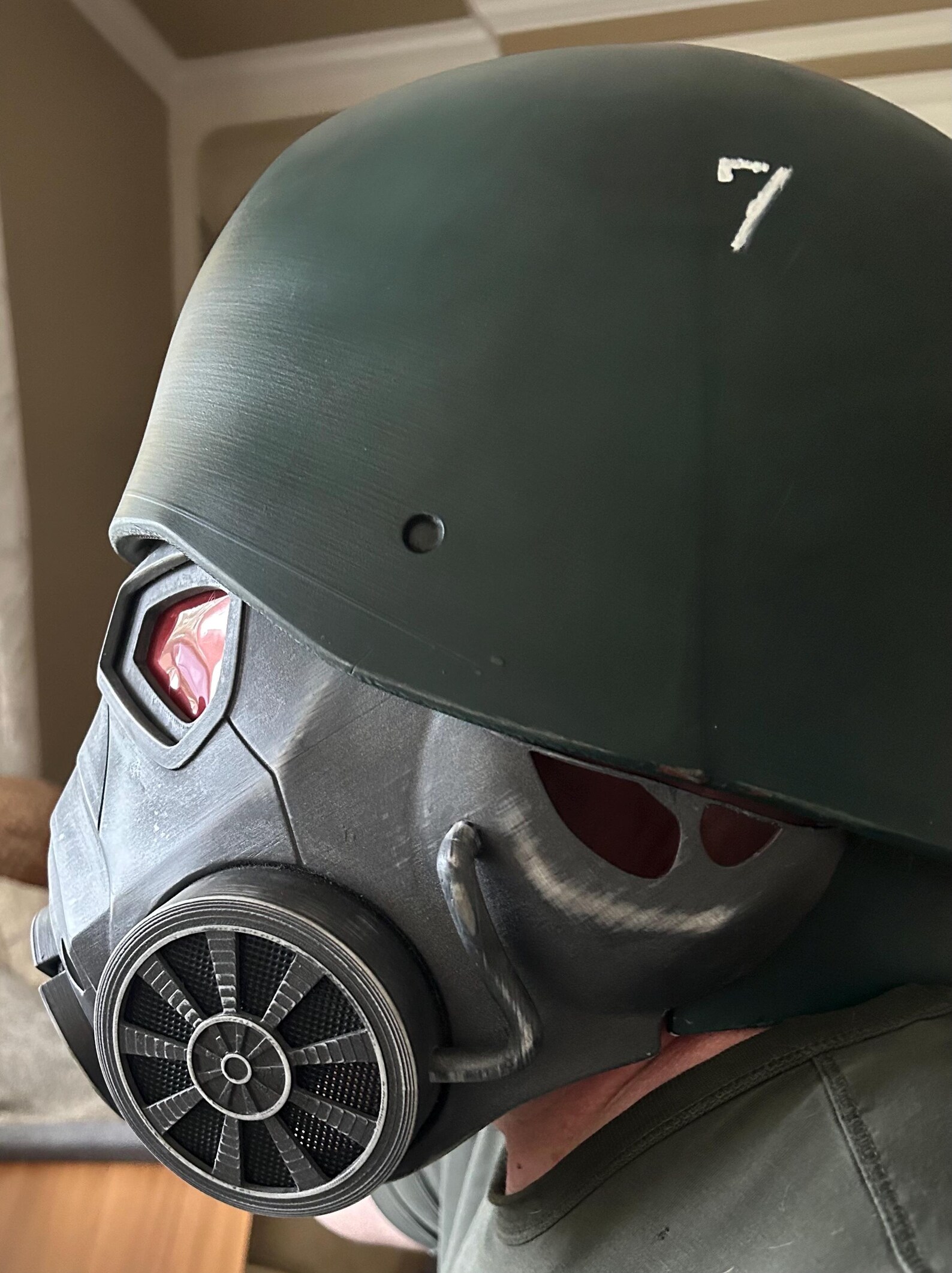HUGE FALLOUT NCR Ranger Helmet 3D Printed Wearable Cosplay or Halloween ...