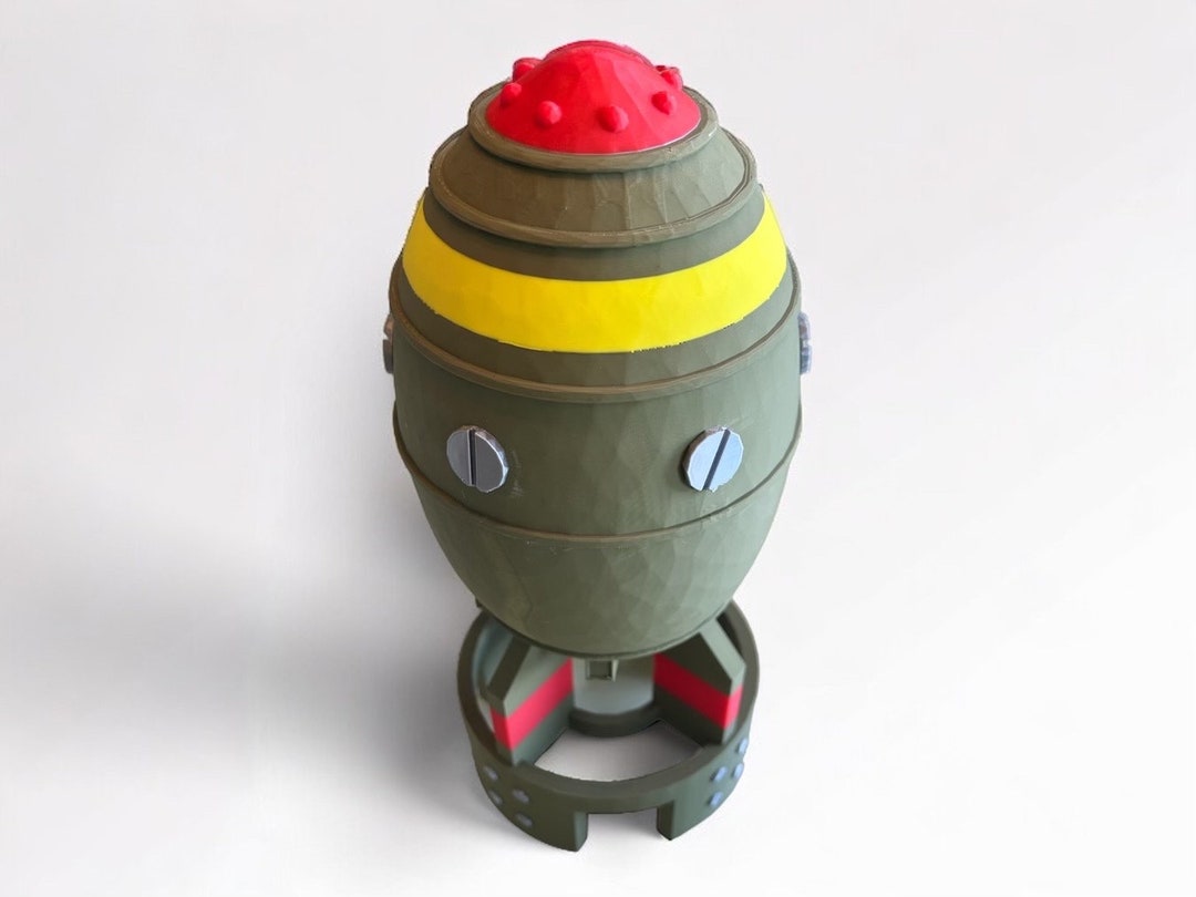 Mini Nuke Container Fallout Inspired Large Cosplay Replica Screw Top ...