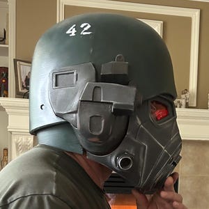 HUGE FALLOUT NCR Ranger Helmet 3D Printed Wearable Cosplay or Halloween ...