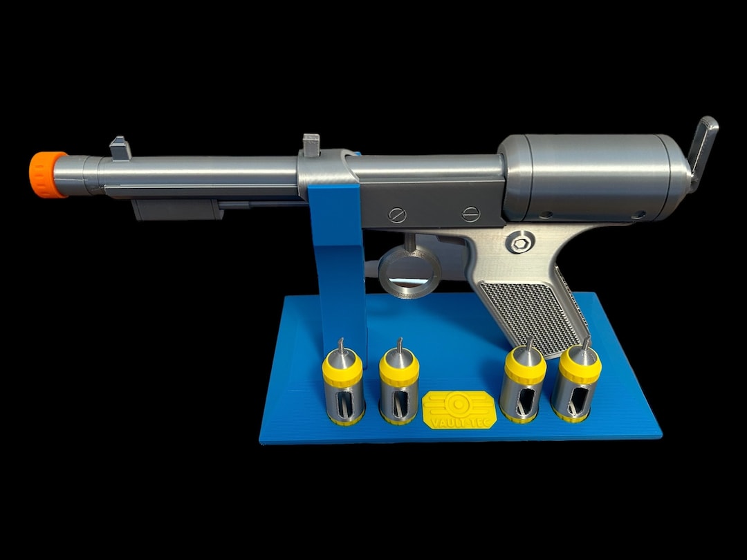 FALLOUT Display Stand for Tranquilizer Dart Pistol With 2 Darts Fallout ...